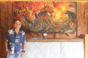 Dua Generasi Maestro Affandi, Kartika Affandi dan Didit Slenthem, Gelar ...